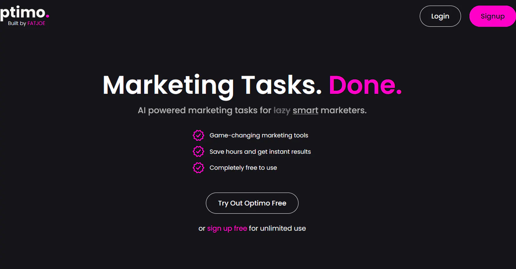 Optimo - AI Tool Review