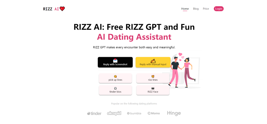 RIZZ AI - Chatbot AI Tool Review