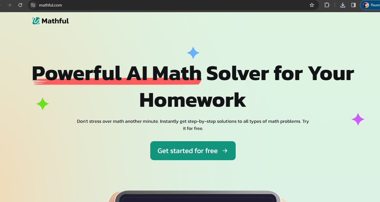 Mathful - AI AI Tool Review